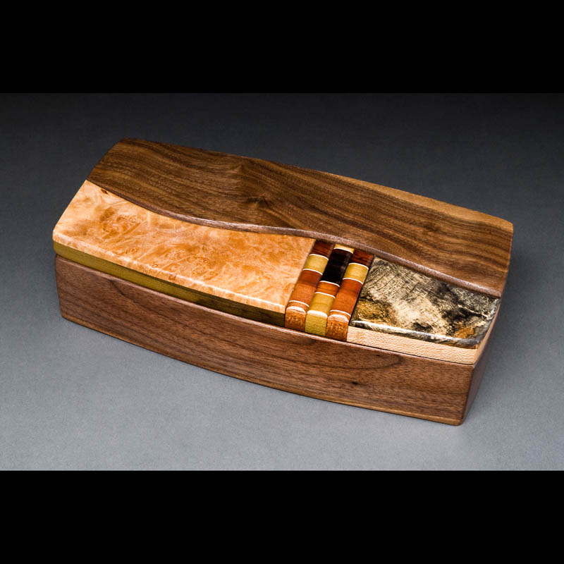 Figured woodturning blanks and craft wood