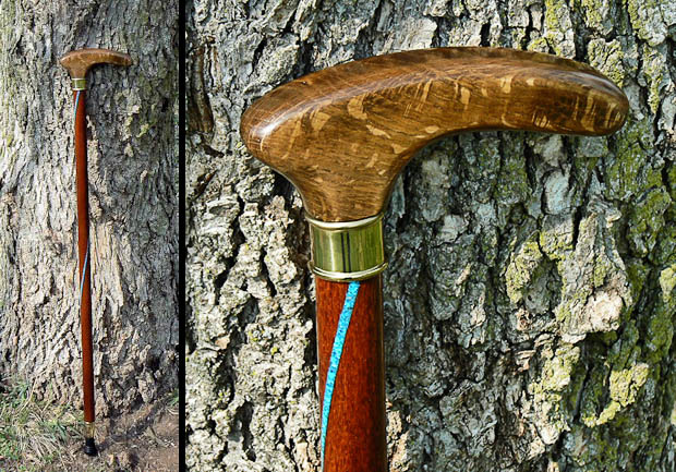 Figured woodturning blanks and craft wood